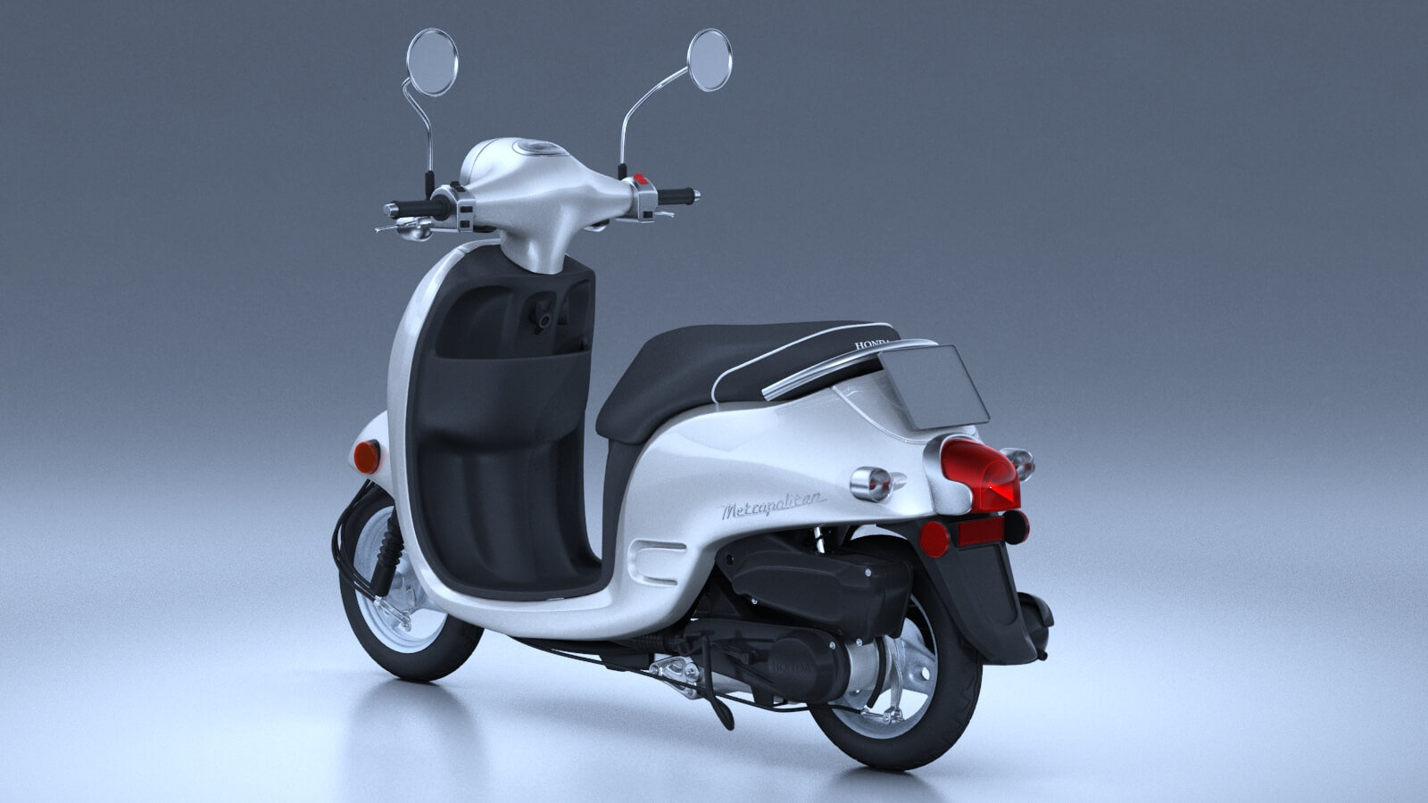 Honda Metropolitan 2013 - 3D Model by sky3dstudios69