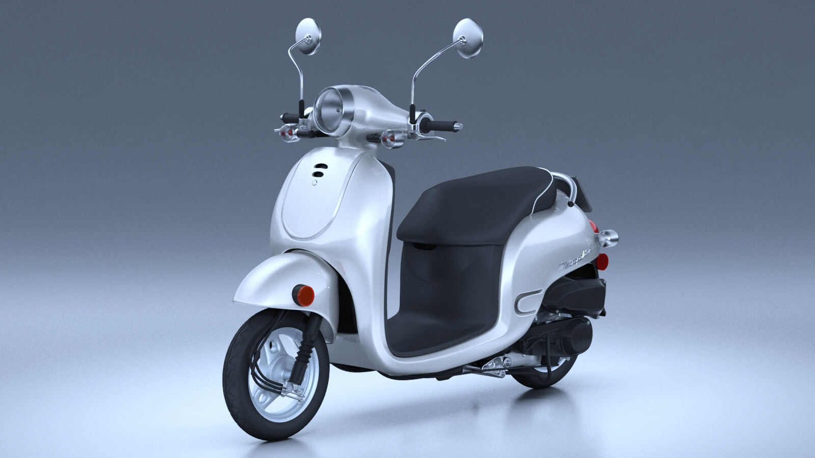 Honda Metropolitan 2013 - 3D Model by sky3dstudios69