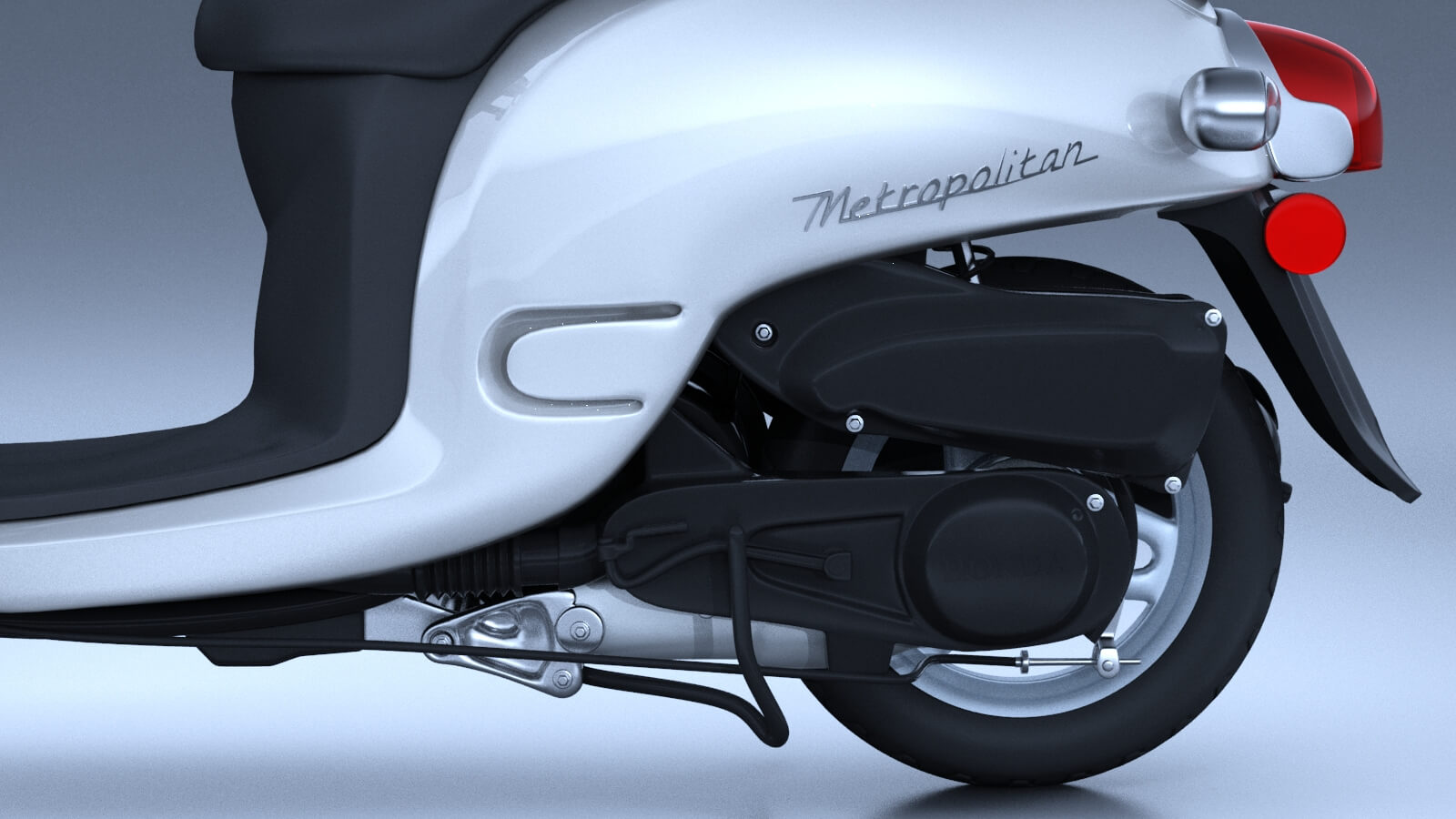 Honda Metropolitan 2013 - 3D Model by sky3dstudios69