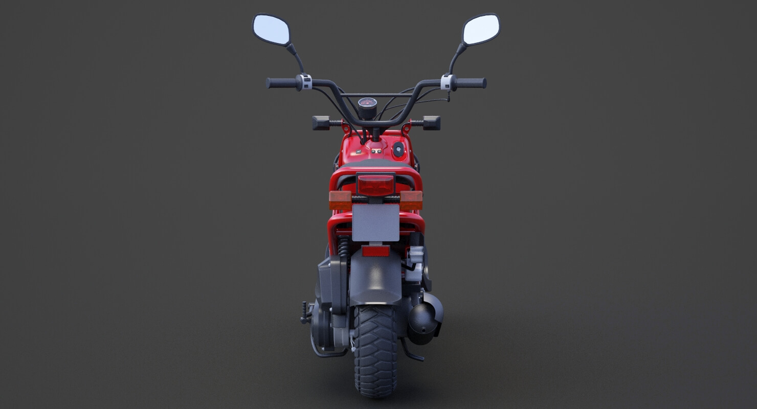 Honda Zoomer 2005 - 3D Model by sky3dstudios69