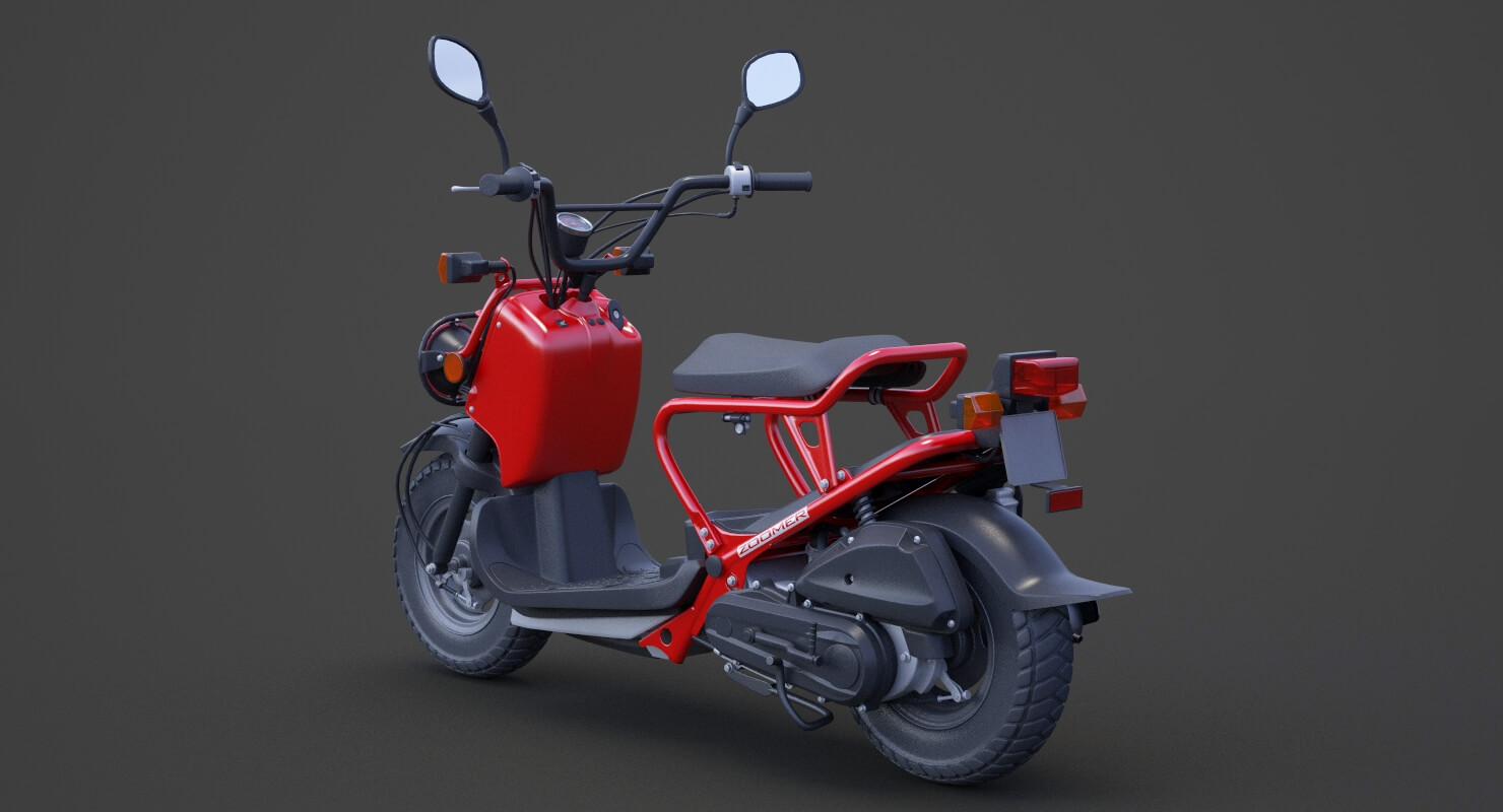 Honda Zoomer 2005 - 3D Model by sky3dstudios69