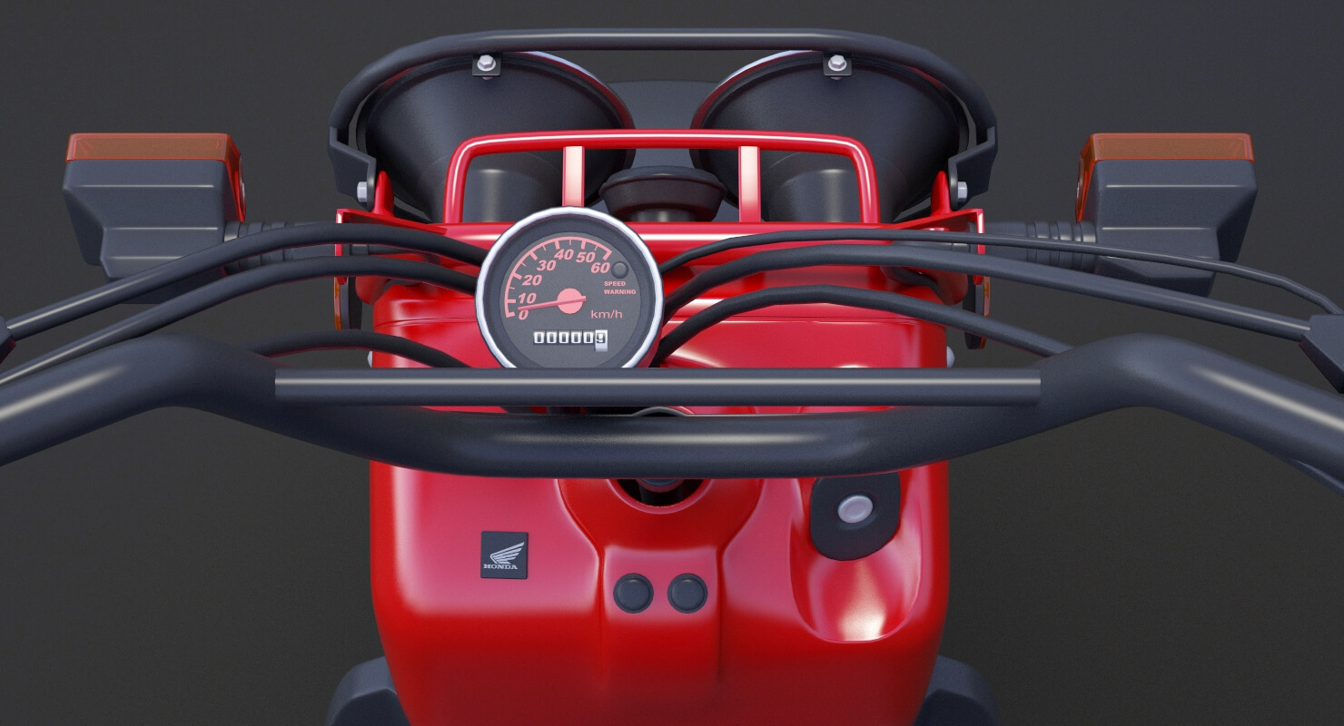 Honda Zoomer 2005 - 3D Model by sky3dstudios69