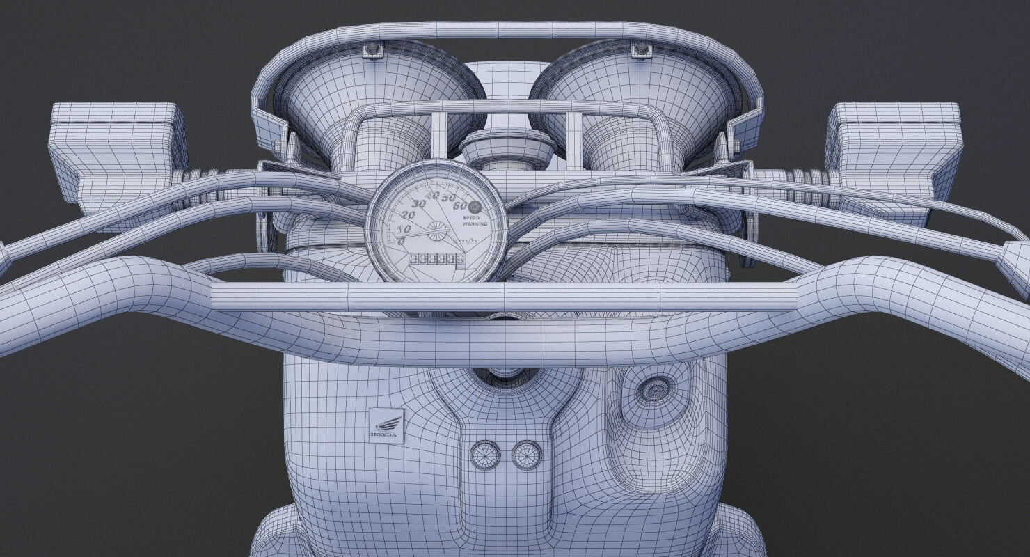 Honda Zoomer 2005 - 3D Model by sky3dstudios69