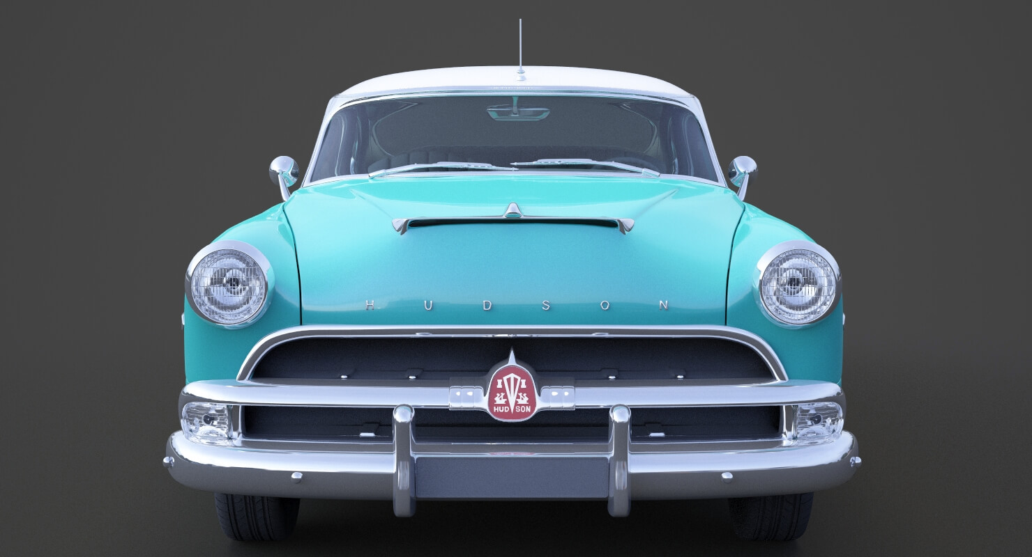 Hudson Hornet 2Door 1954 - 3D Model by sky3dstudios69