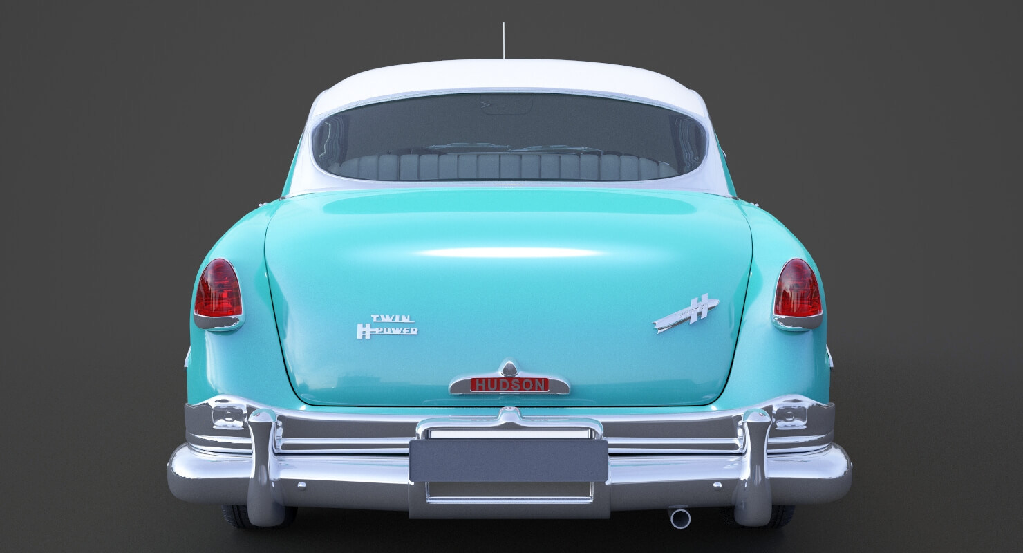 Hudson Hornet 2Door 1954 - 3D Model by sky3dstudios69