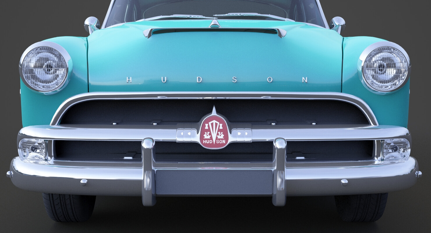 Hudson Hornet 2Door 1954 - 3D Model by sky3dstudios69