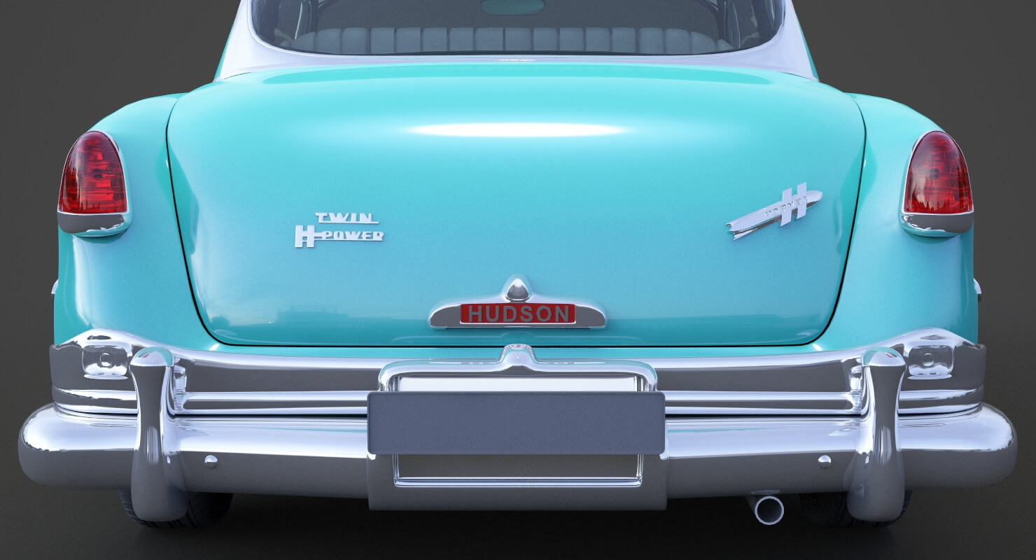 Hudson Hornet 2Door 1954 - 3D Model by sky3dstudios69