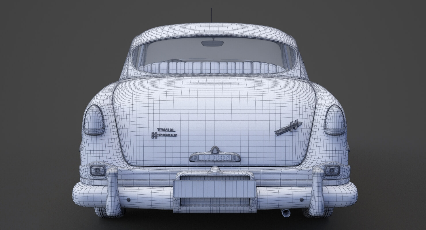 Hudson Hornet 2Door 1954 - 3D Model by sky3dstudios69