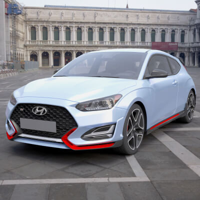 Hyundai Veloster N - 3D Model by sky3dstudios69