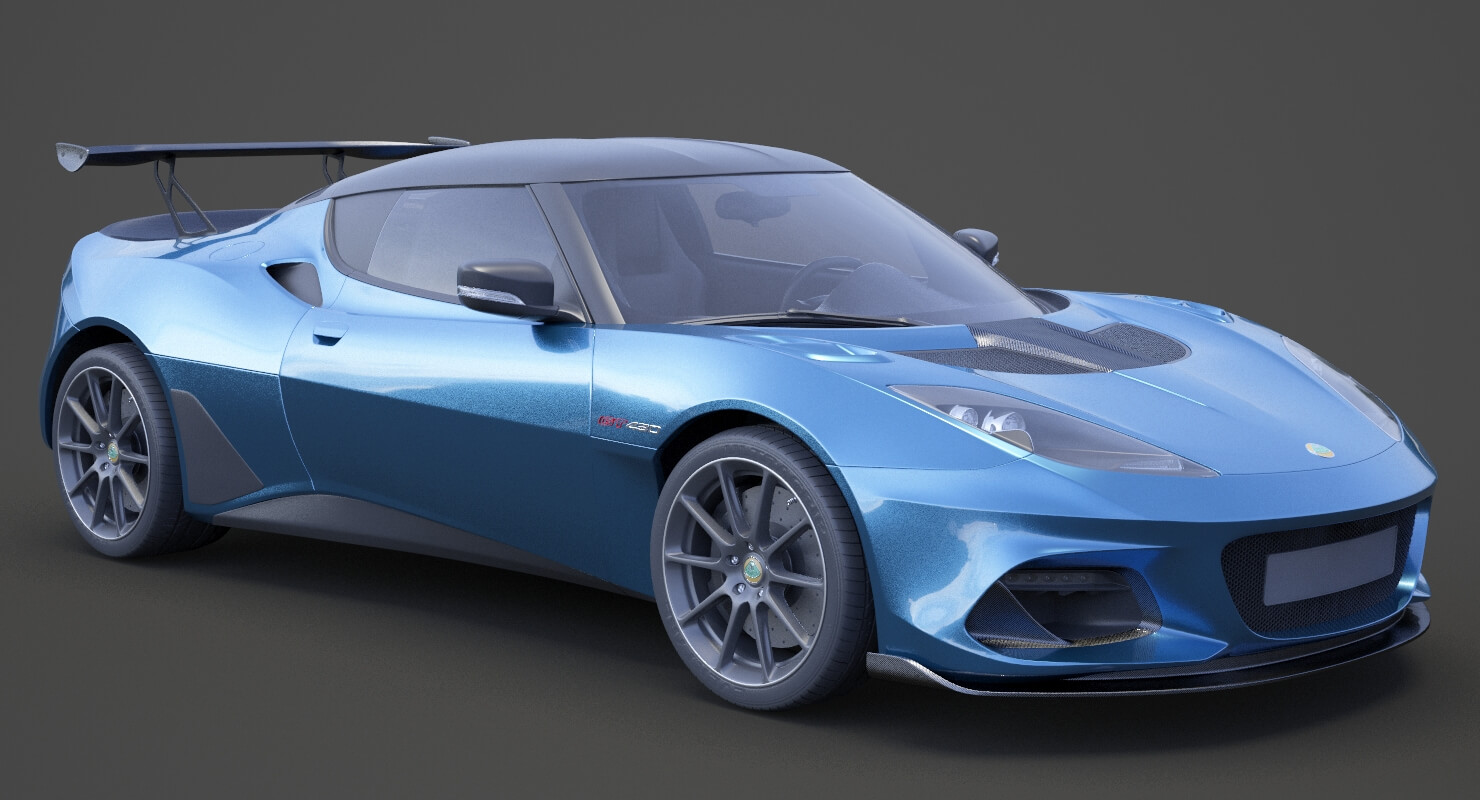 Lotus Evora GT 430 2018 - 3D Model by sky3dstudios69
