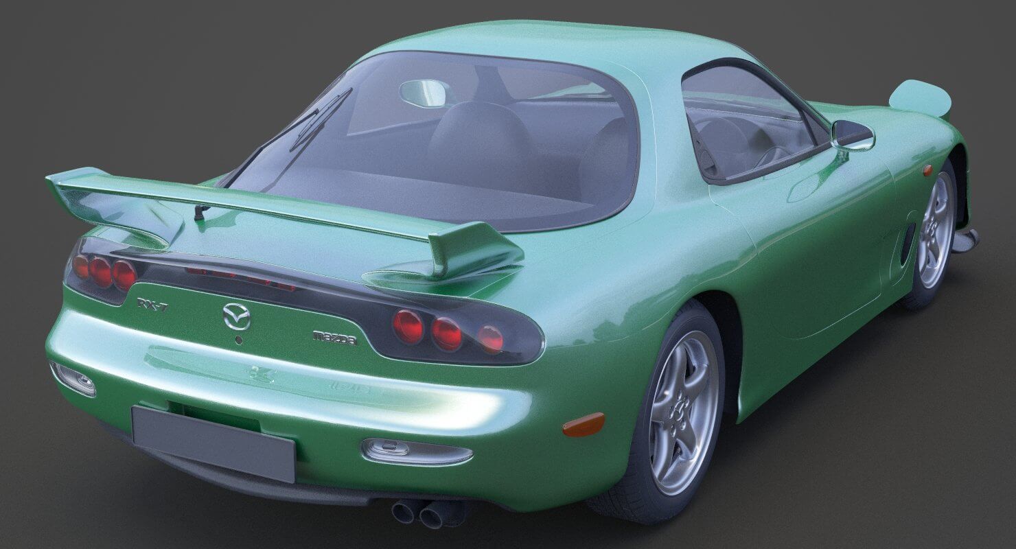 Mazda RX7 1999 - 3D Model by sky3dstudios69