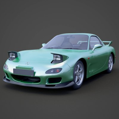 Mazda RX7 1999 - 3D Model by sky3dstudios69