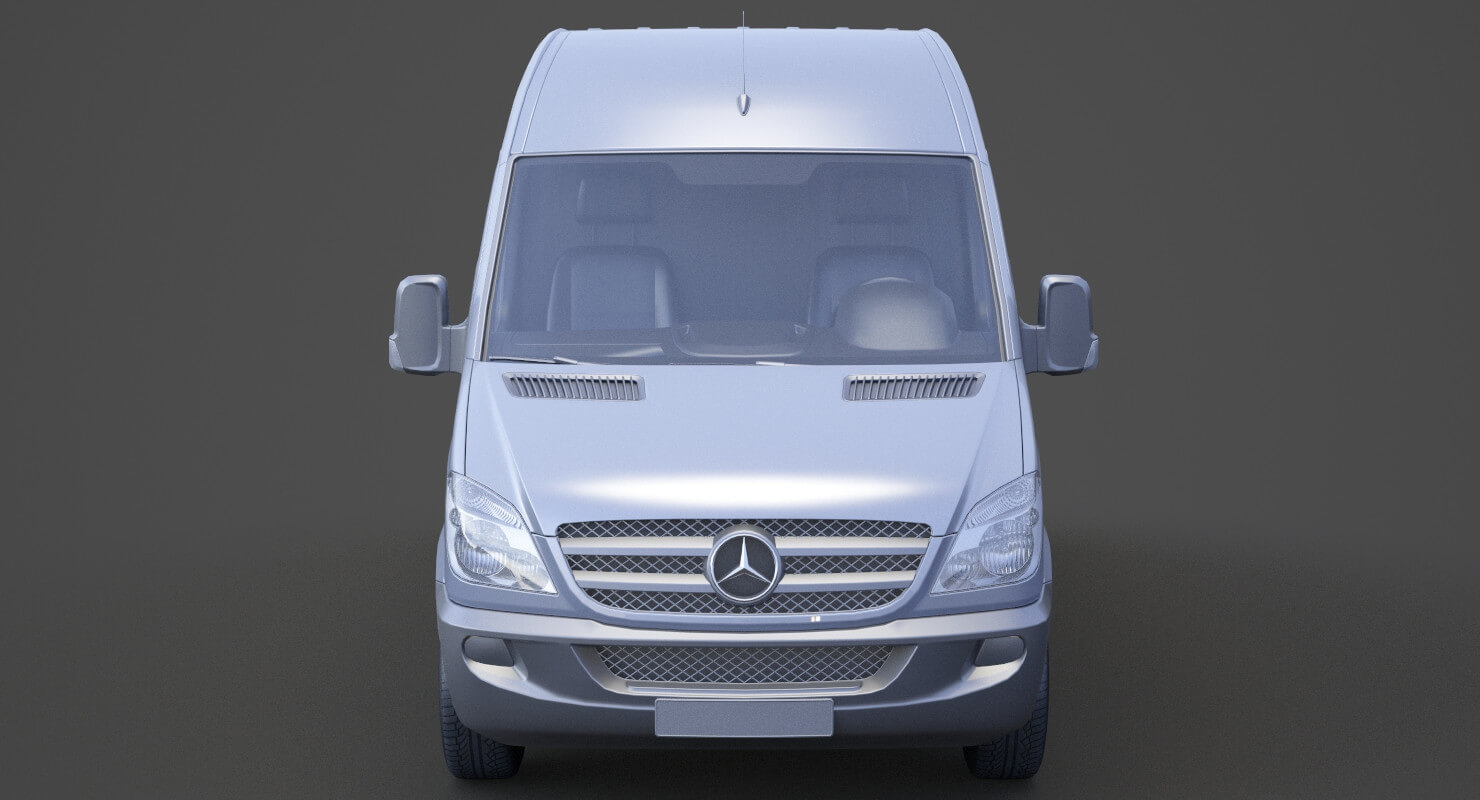 Mercedes-Benz Sprinter 3D Model by sky3dstudios69