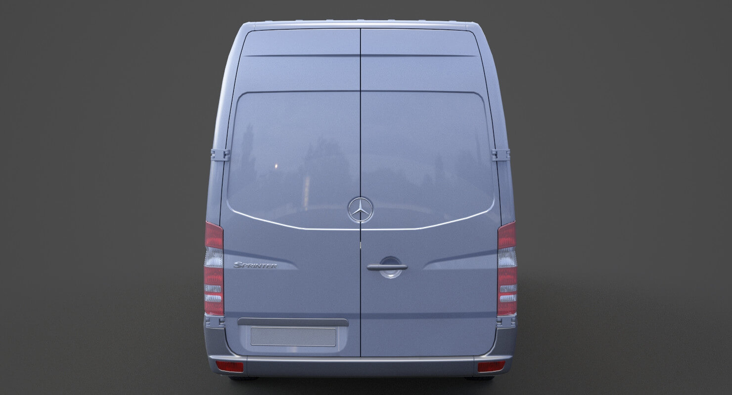 Mercedes-Benz Sprinter 3D Model by sky3dstudios69