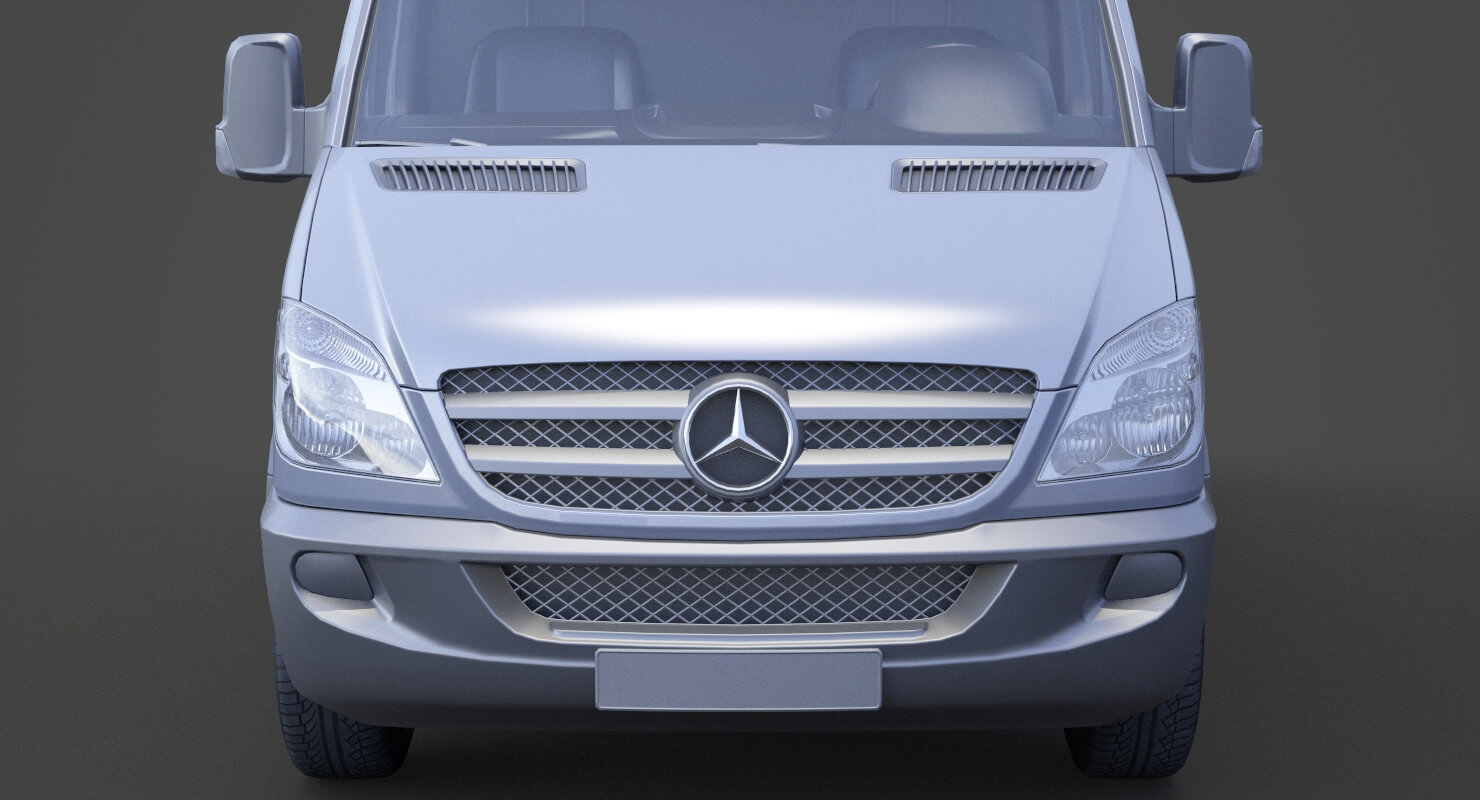 Mercedes-Benz Sprinter 3D Model by sky3dstudios69