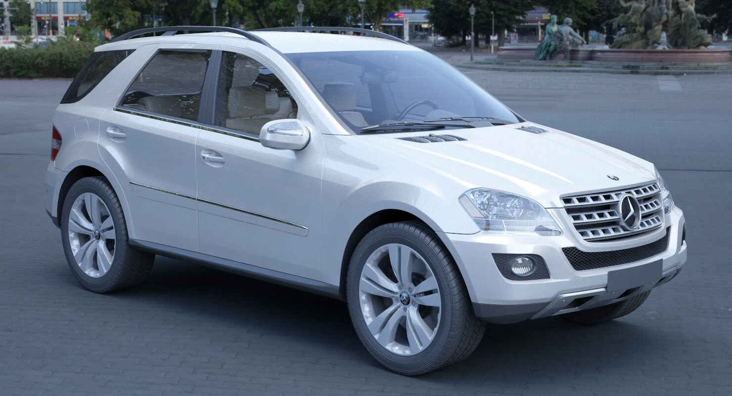 Mercedes Ml 500 - 3D Model by sky3dstudios69