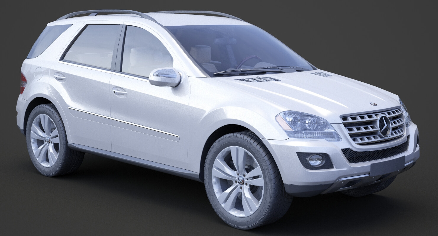 Mercedes Ml 500 - 3D Model by sky3dstudios69