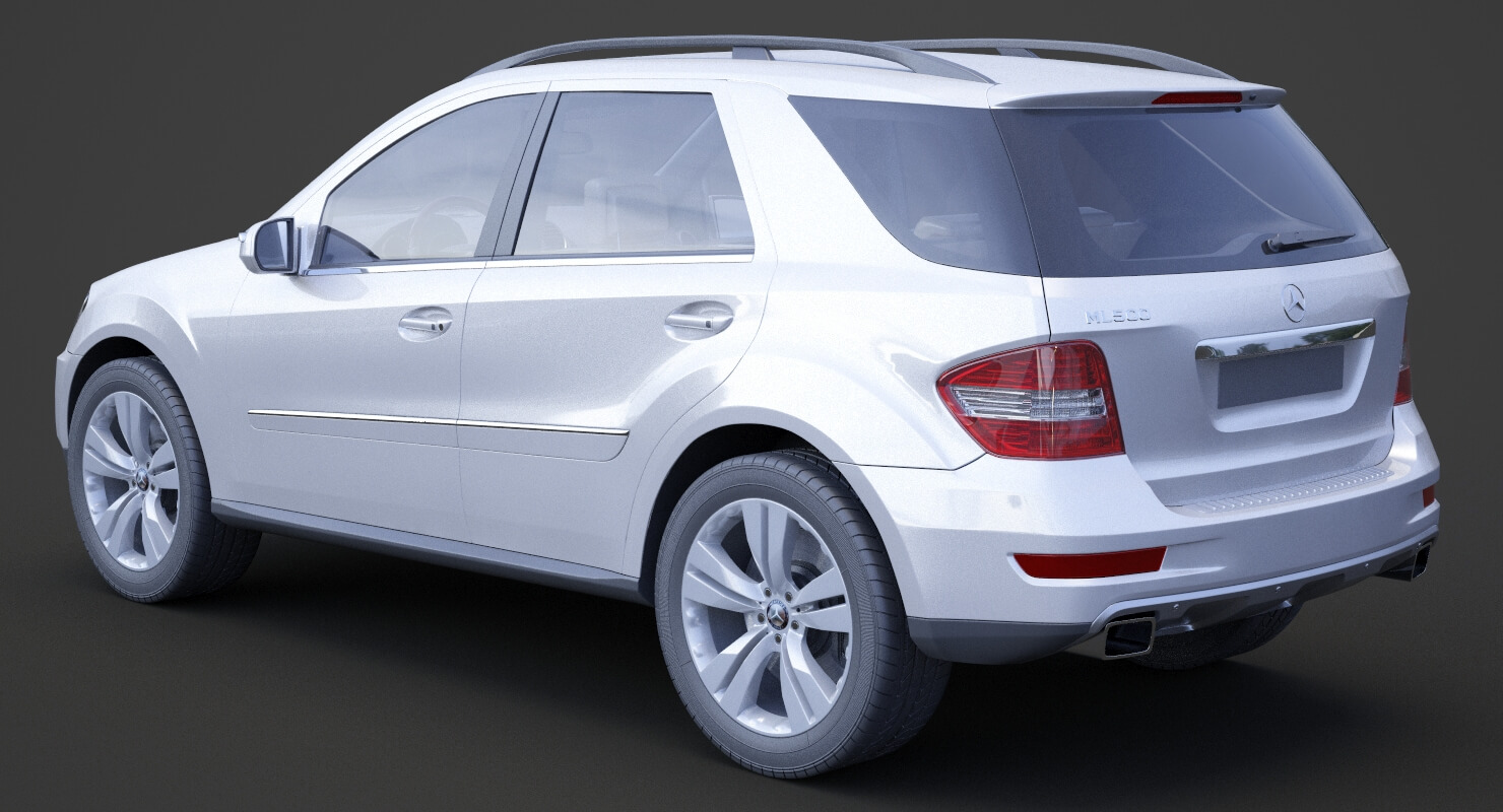 Mercedes Ml 500 - 3D Model by sky3dstudios69
