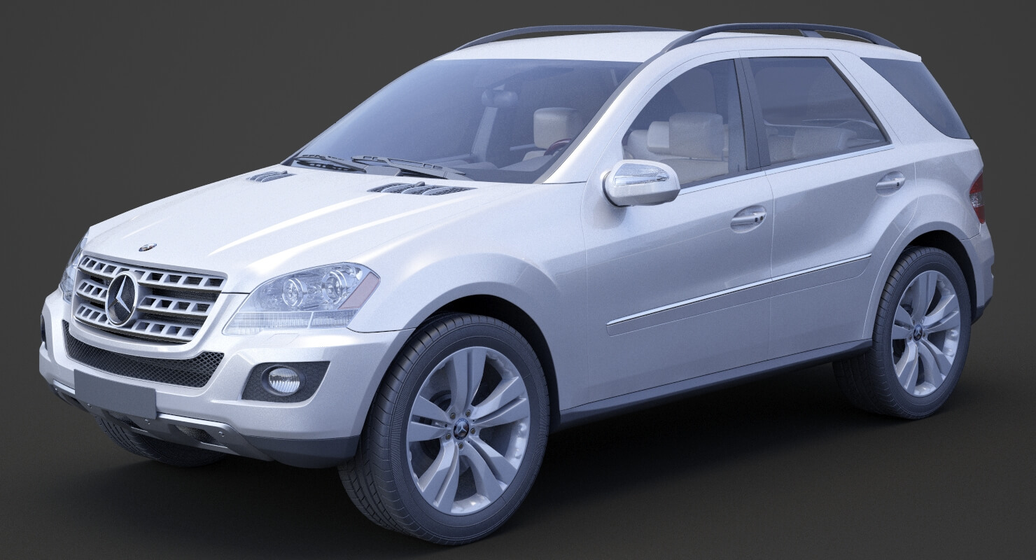 Mercedes Ml 500 - 3D Model by sky3dstudios69