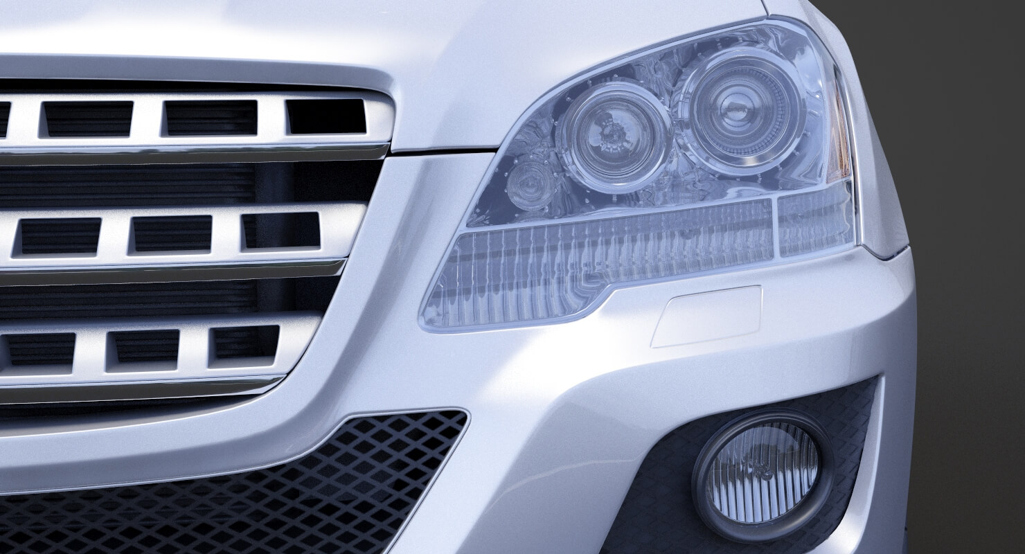 Mercedes Ml 500 - 3D Model by sky3dstudios69