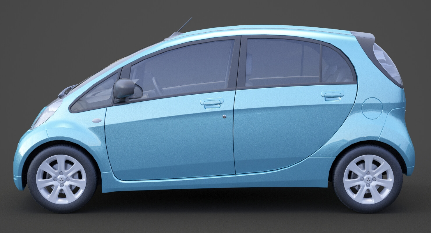 Mitsubishi I-Miev 3D Model by sky3dstudios69