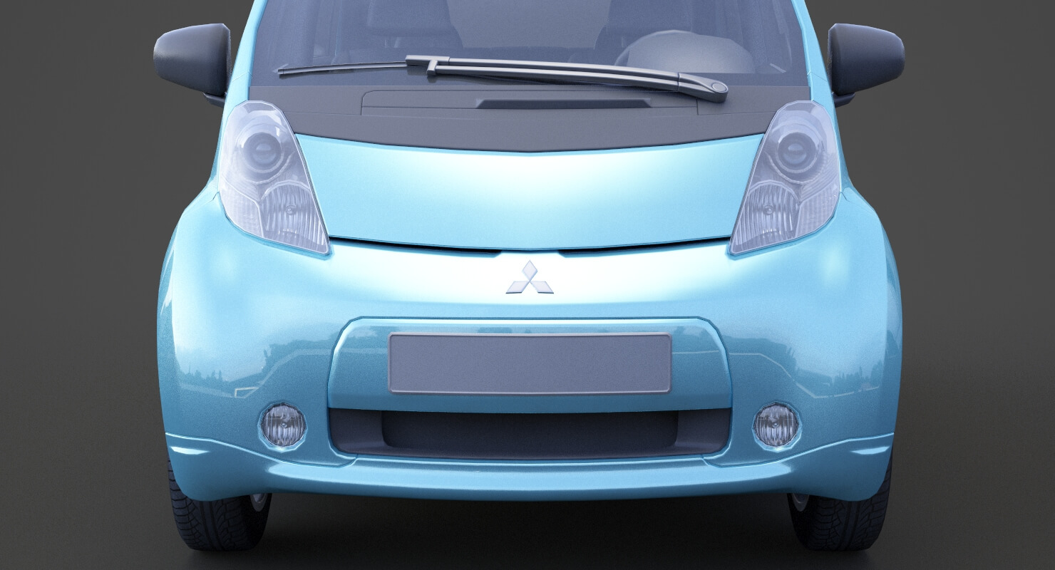 Mitsubishi I-Miev 3D Model by sky3dstudios69