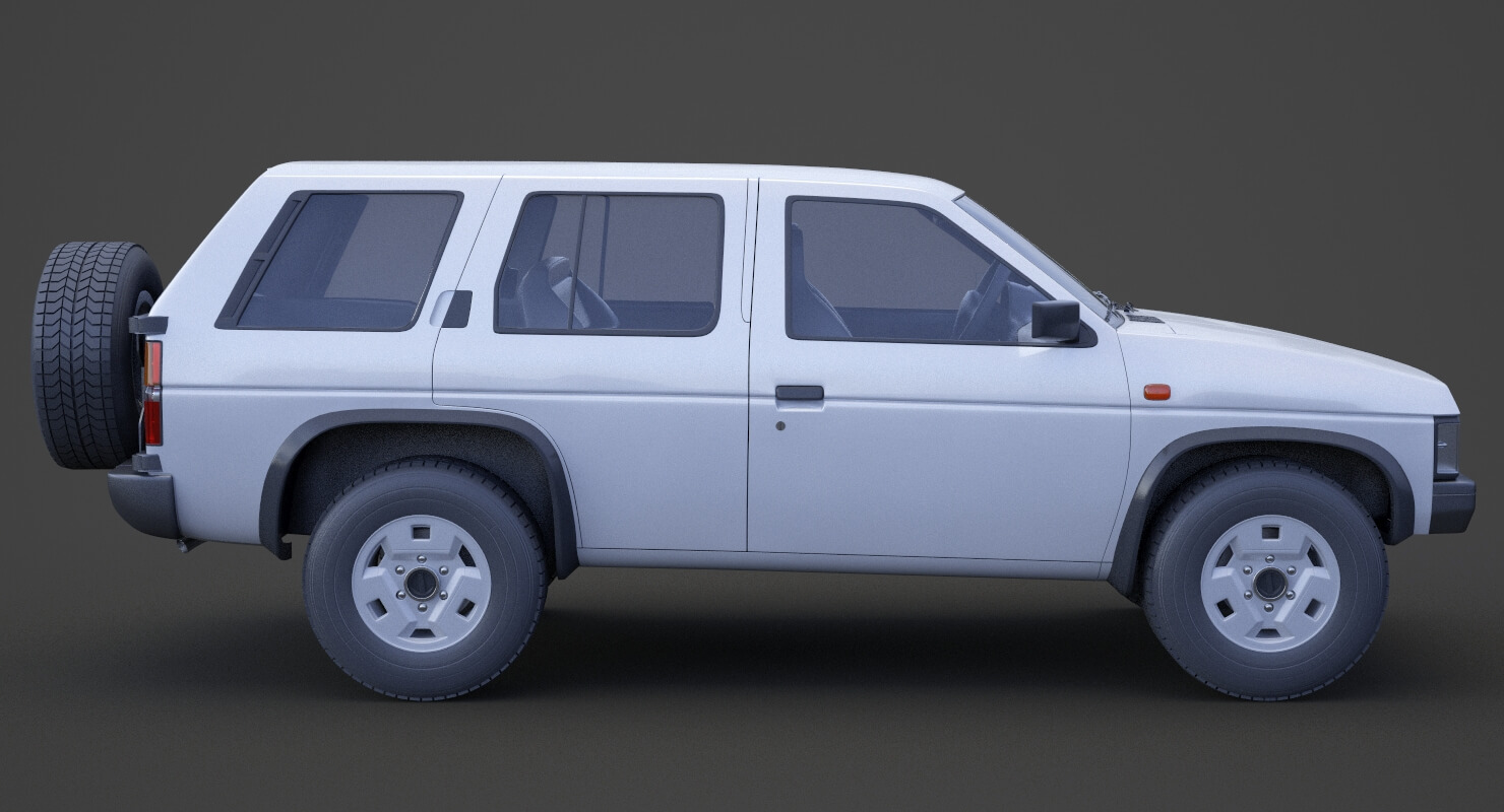 Nissan Terrano 1993 - 3D Model by sky3dstudios69