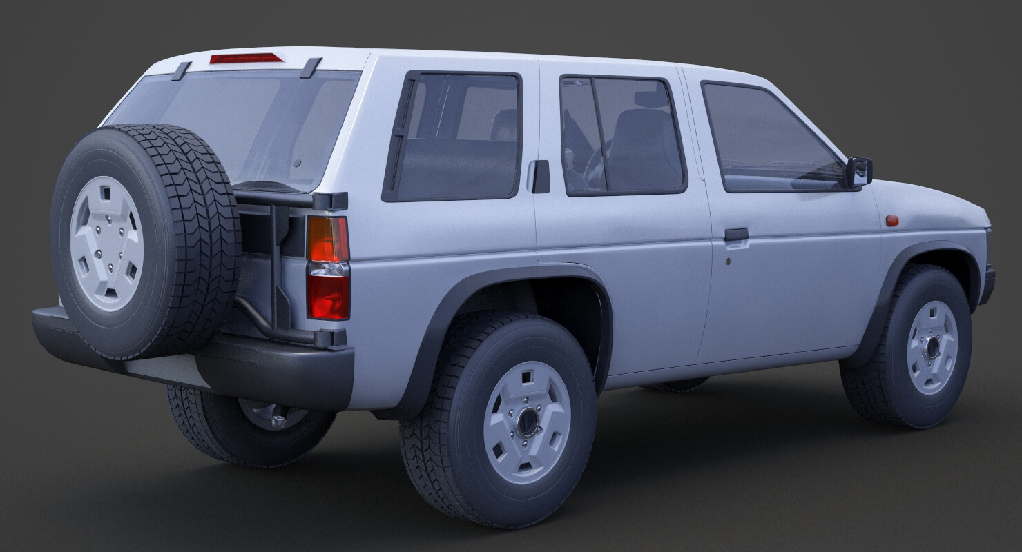 Nissan Terrano 1993 - 3D Model by sky3dstudios69