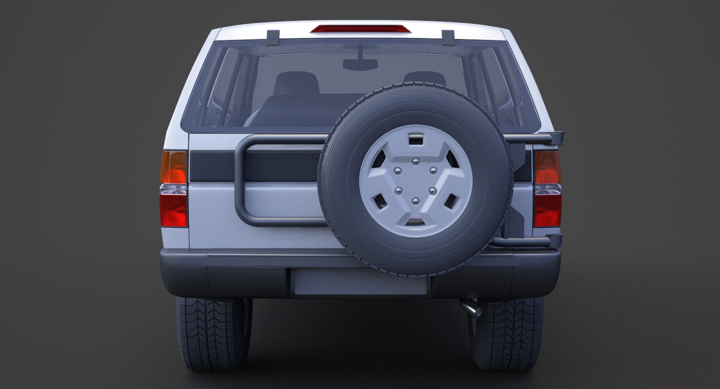Nissan Terrano 1993 - 3D Model by sky3dstudios69