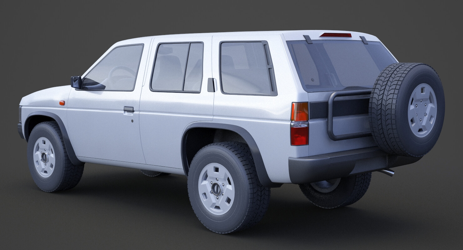 Nissan Terrano 1993 - 3D Model by sky3dstudios69