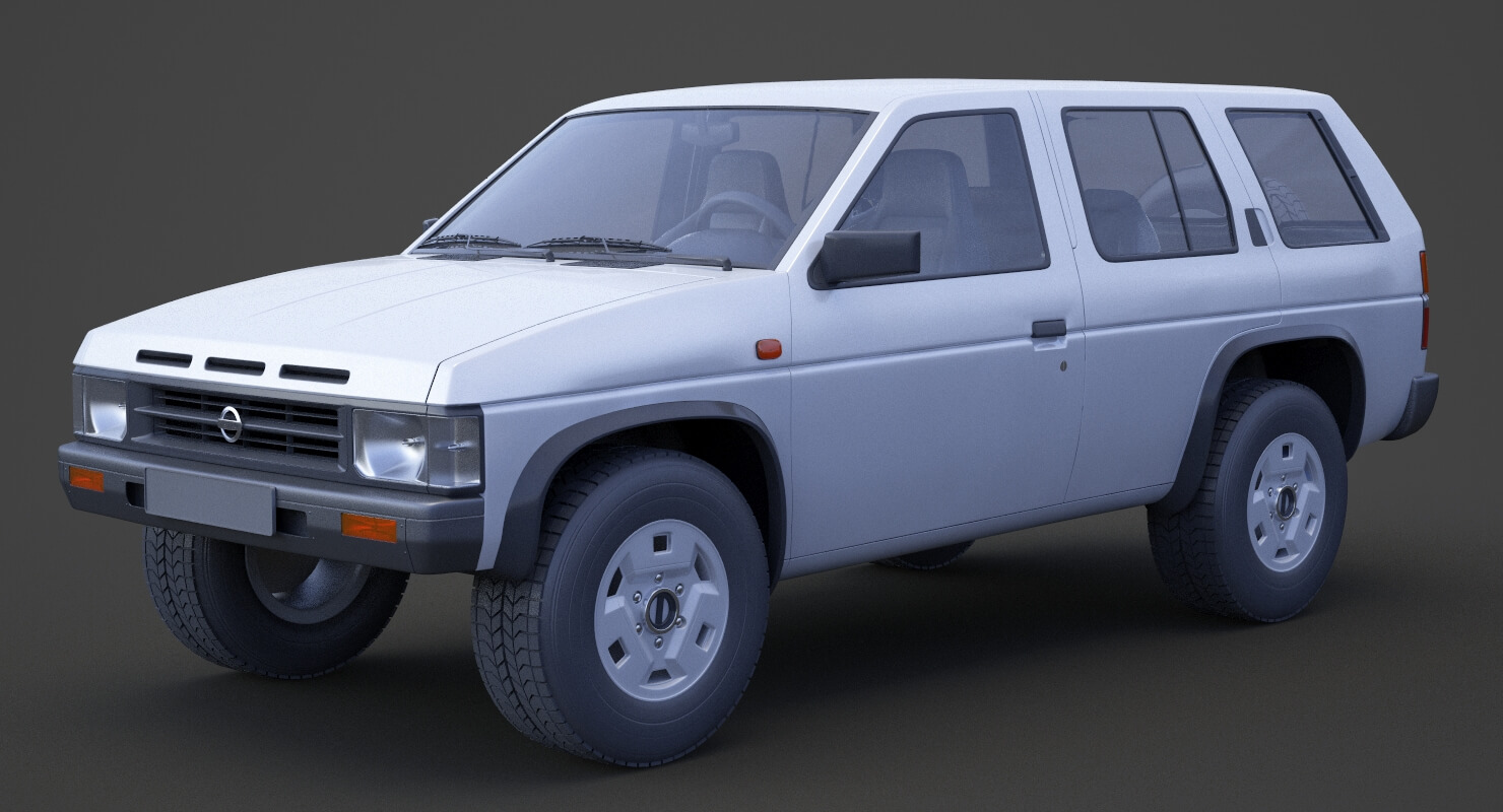 Nissan Terrano 1993 - 3D Model by sky3dstudios69
