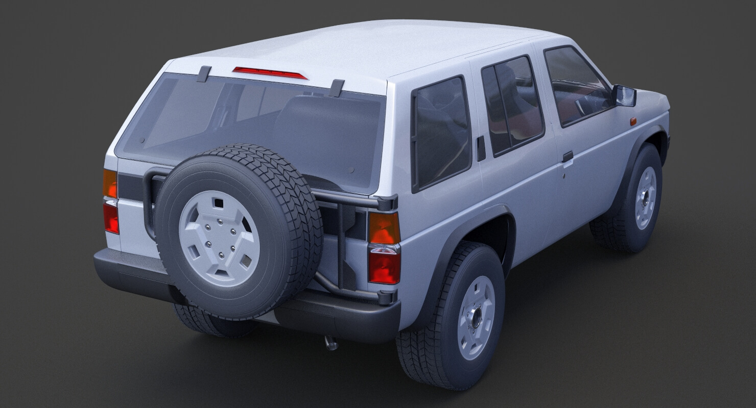 Nissan Terrano 1993 - 3D Model by sky3dstudios69