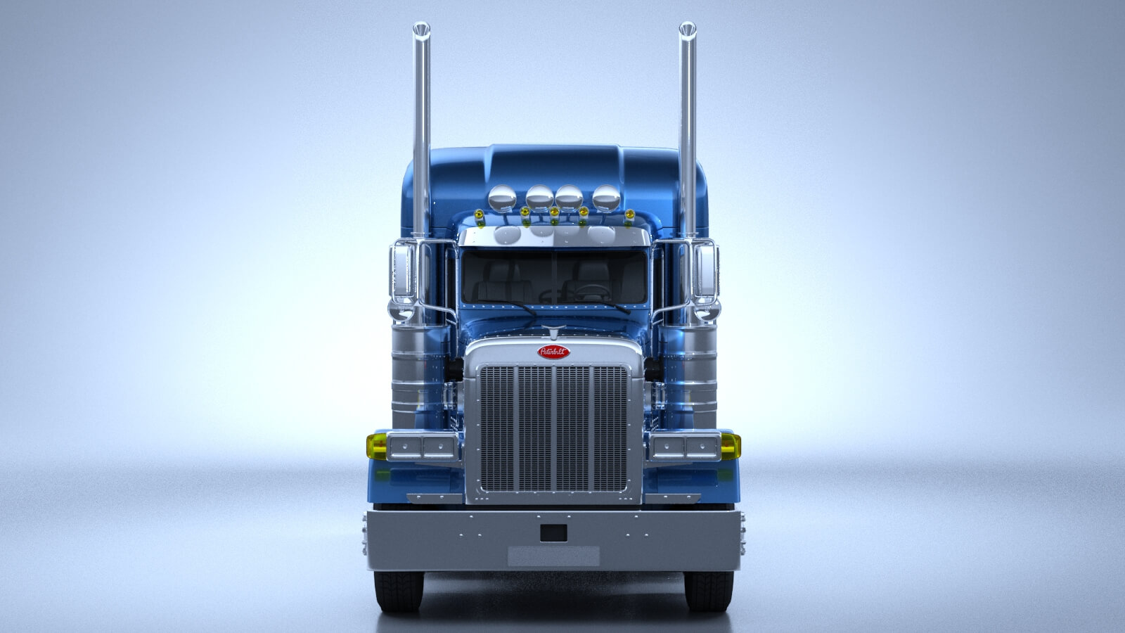 Peterbilt 379 Truck 1987 - 3D Model by sky3dstudios69