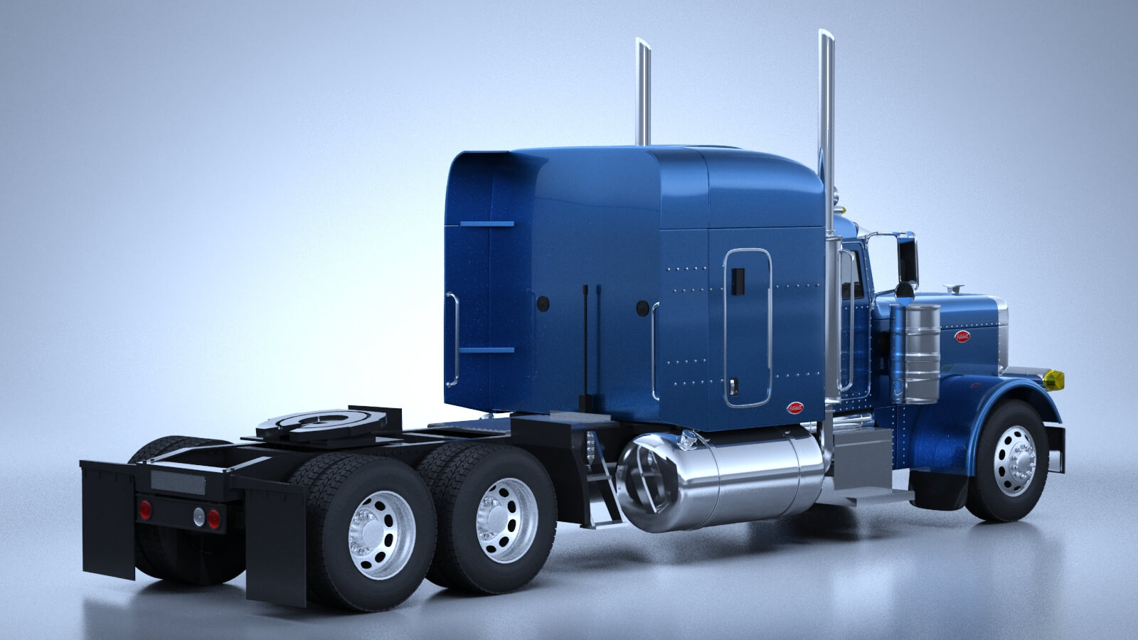 Peterbilt 379 Truck 1987 - 3D Model by sky3dstudios69