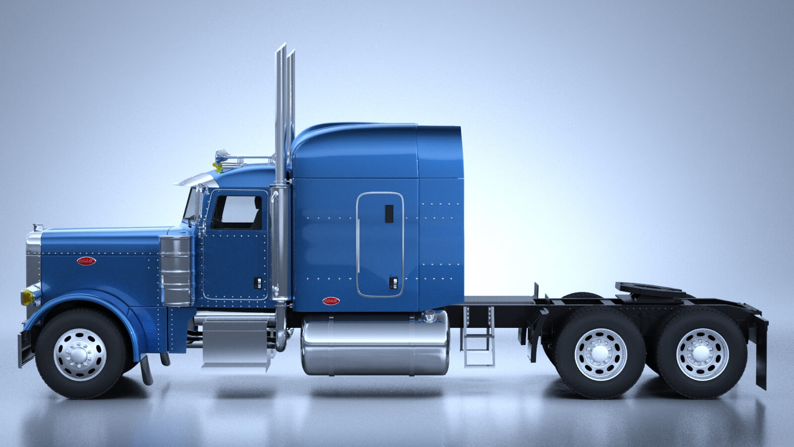 Peterbilt 379 Truck 1987 - 3D Model by sky3dstudios69