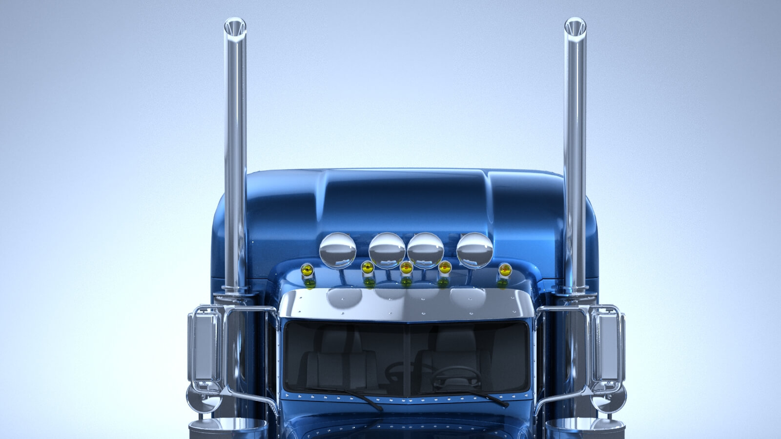 Peterbilt 379 Truck 1987 - 3D Model by sky3dstudios69