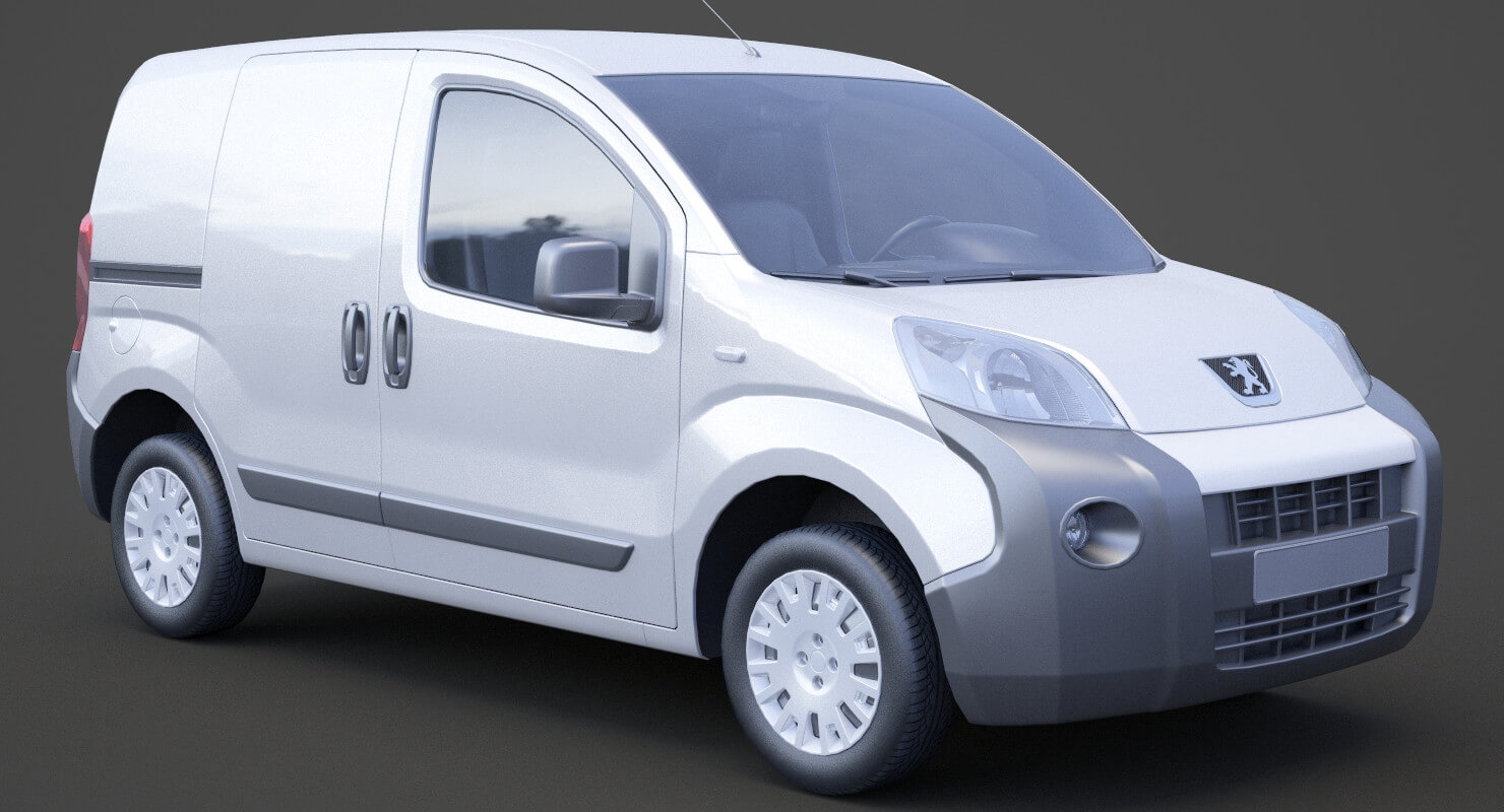 Peugeot Bipper - 3D Model by sky3dstudios69