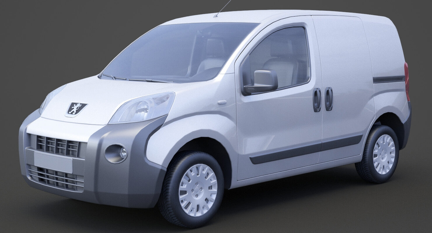 Peugeot Bipper - 3D Model by sky3dstudios69