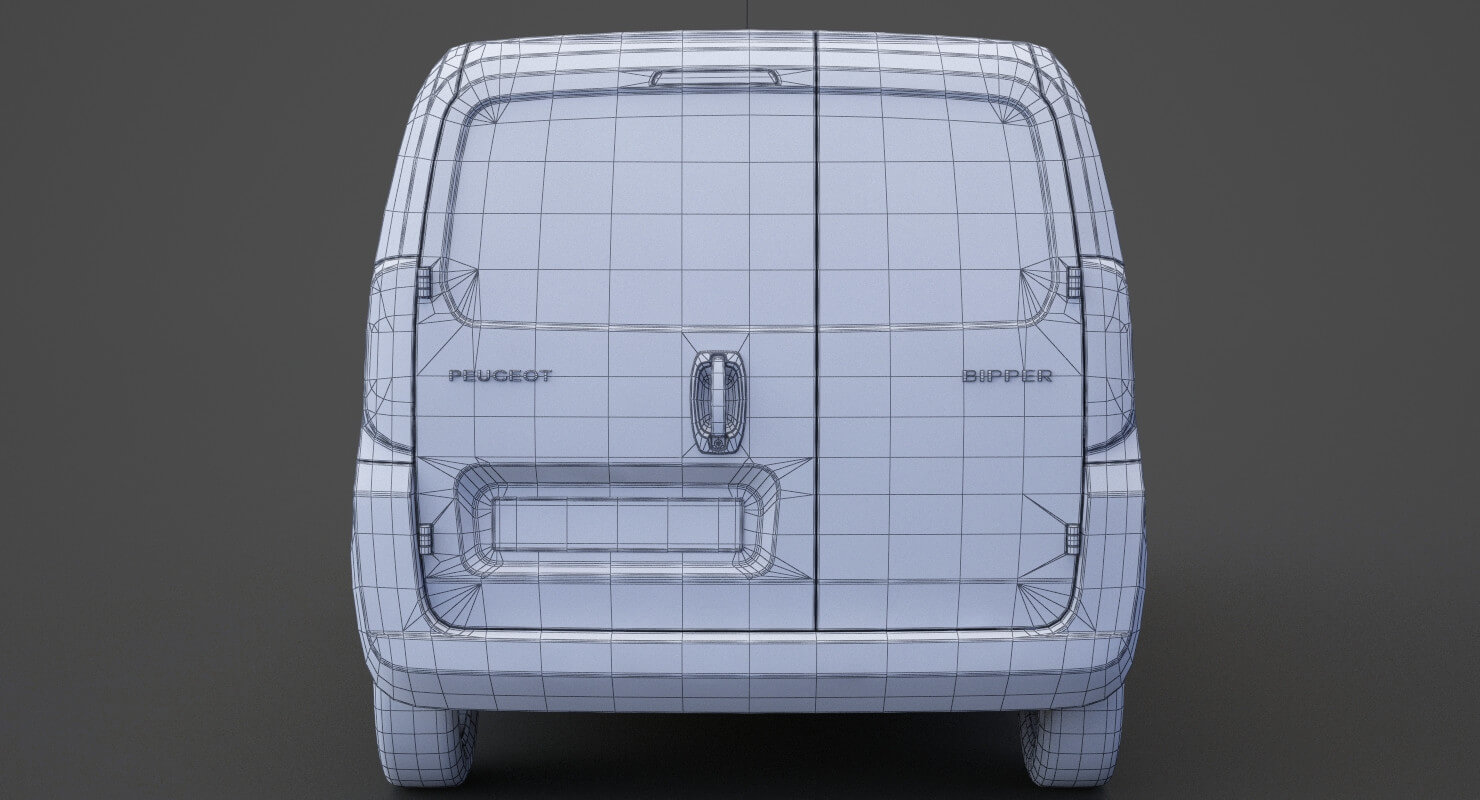 Peugeot Bipper - 3D Model by sky3dstudios69