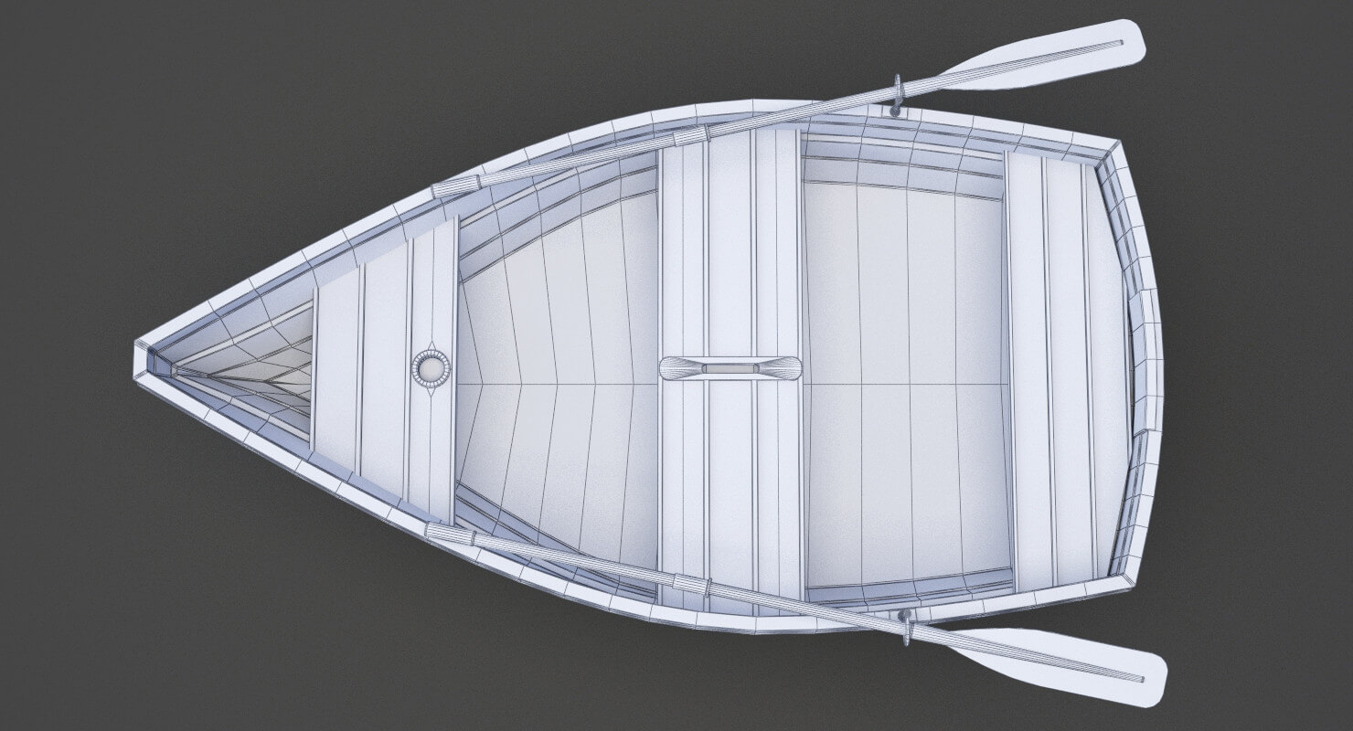 Photorealistic Boat 02 - 3D Model by sky3dstudios69