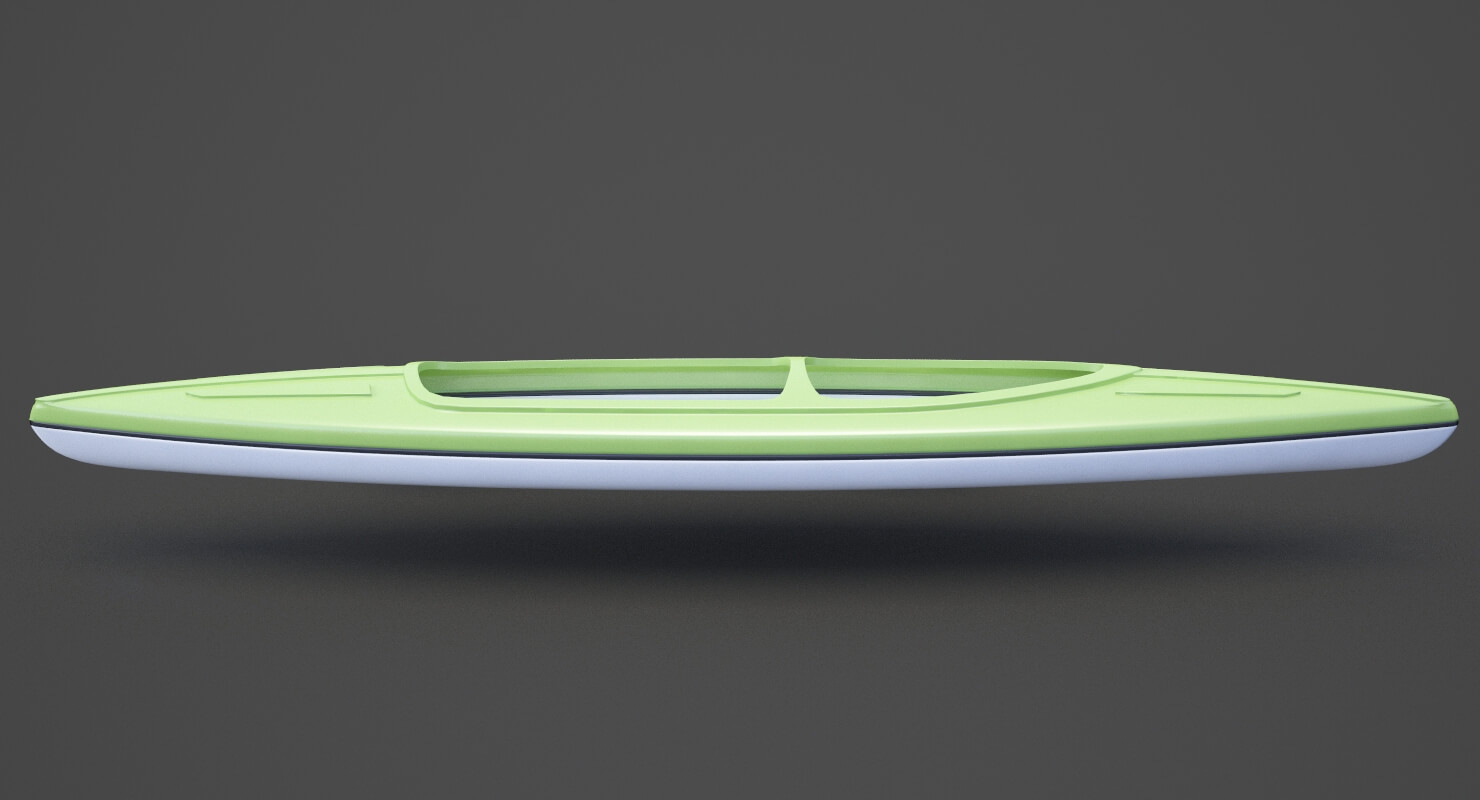 Rowing Boat 03 - 3D Model by sky3dstudios69