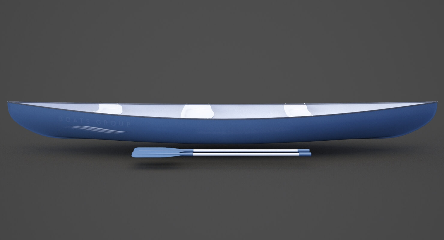 Rowing Boat 04 - 3D Model by sky3dstudios69