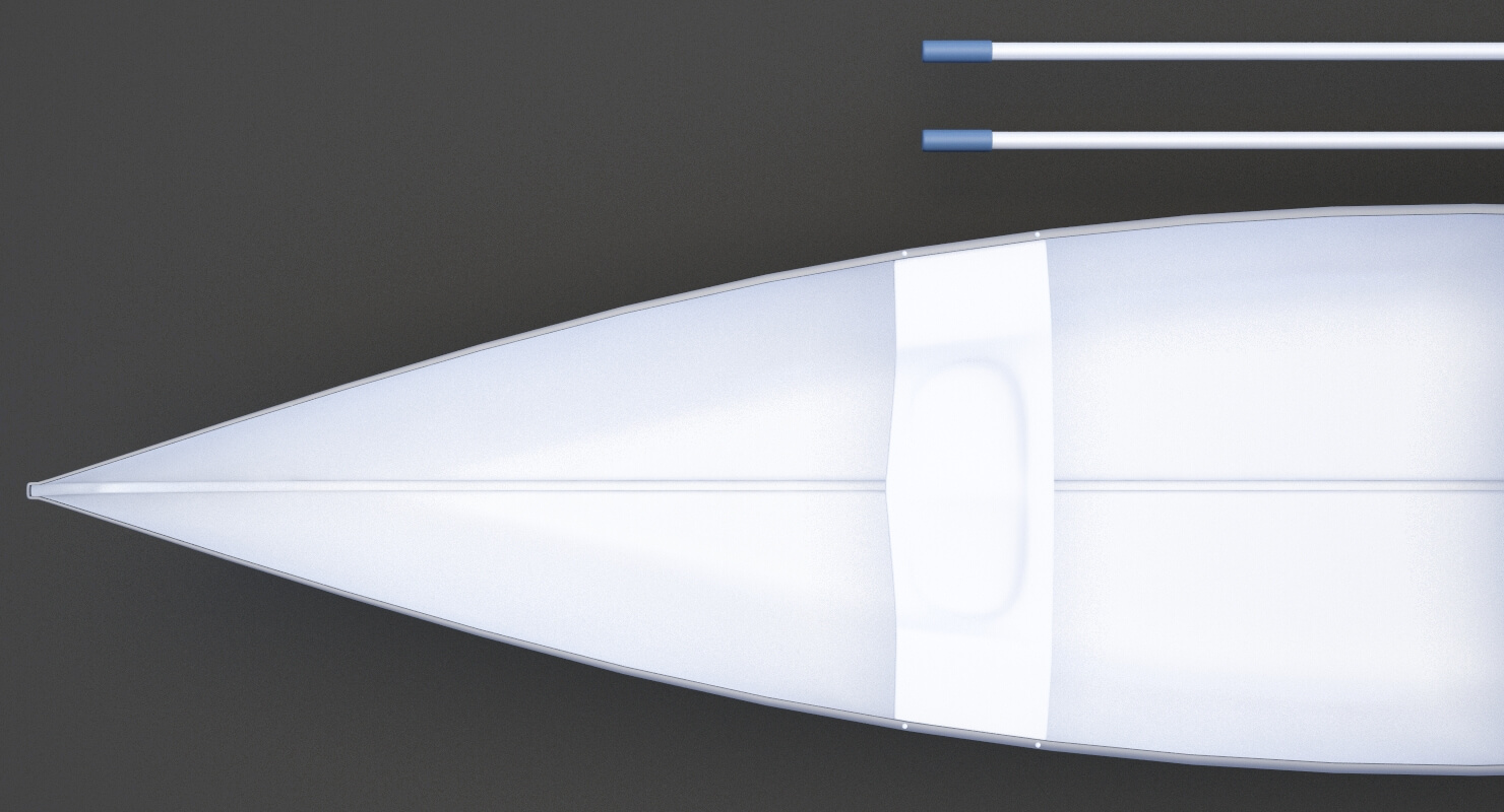 Rowing Boat 04 - 3D Model by sky3dstudios69