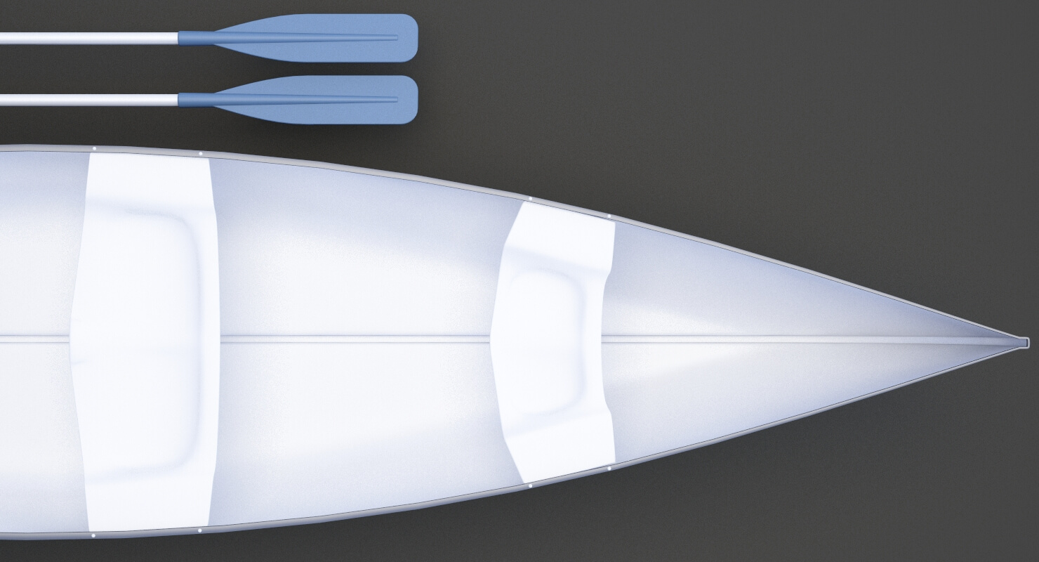 Rowing Boat 04 - 3D Model by sky3dstudios69