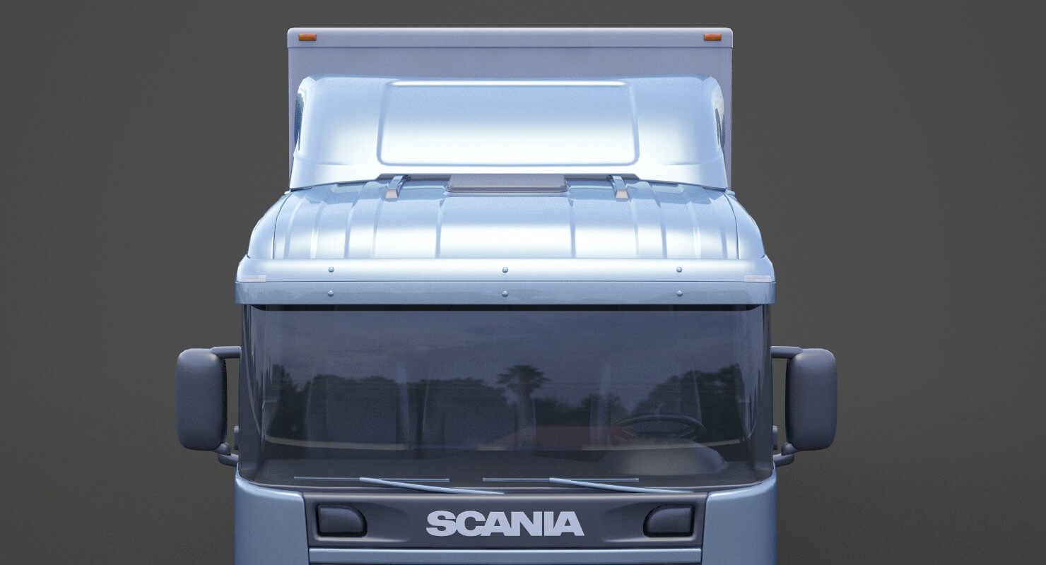 Scania Container Truck - 3D Model by sky3dstudios69