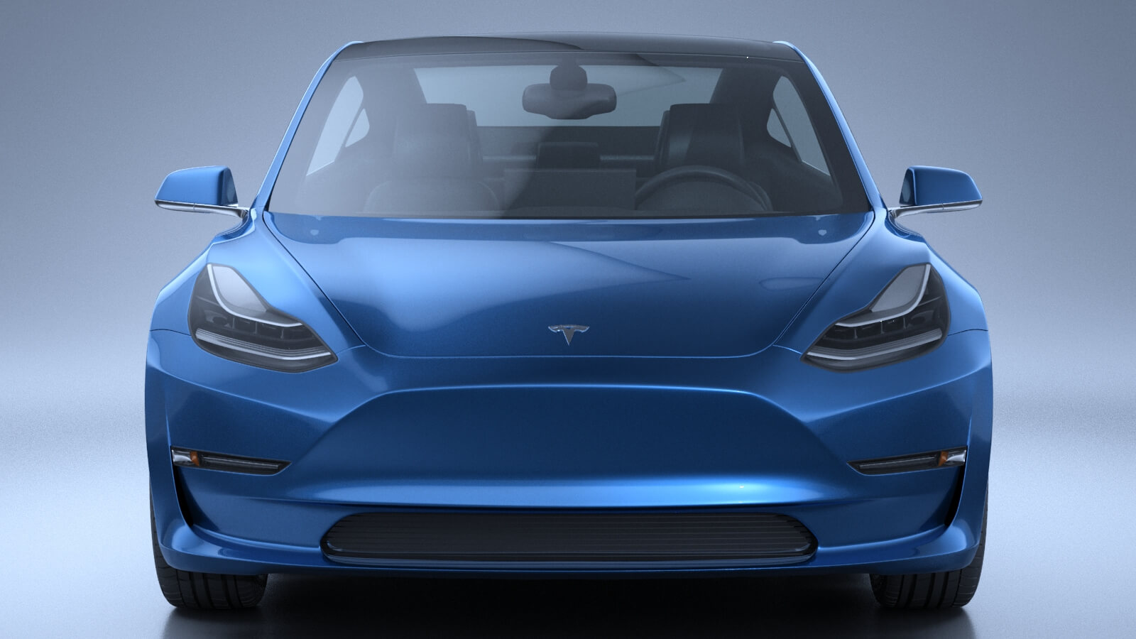 Tesla Model 3 2018 by sky3dstudios69