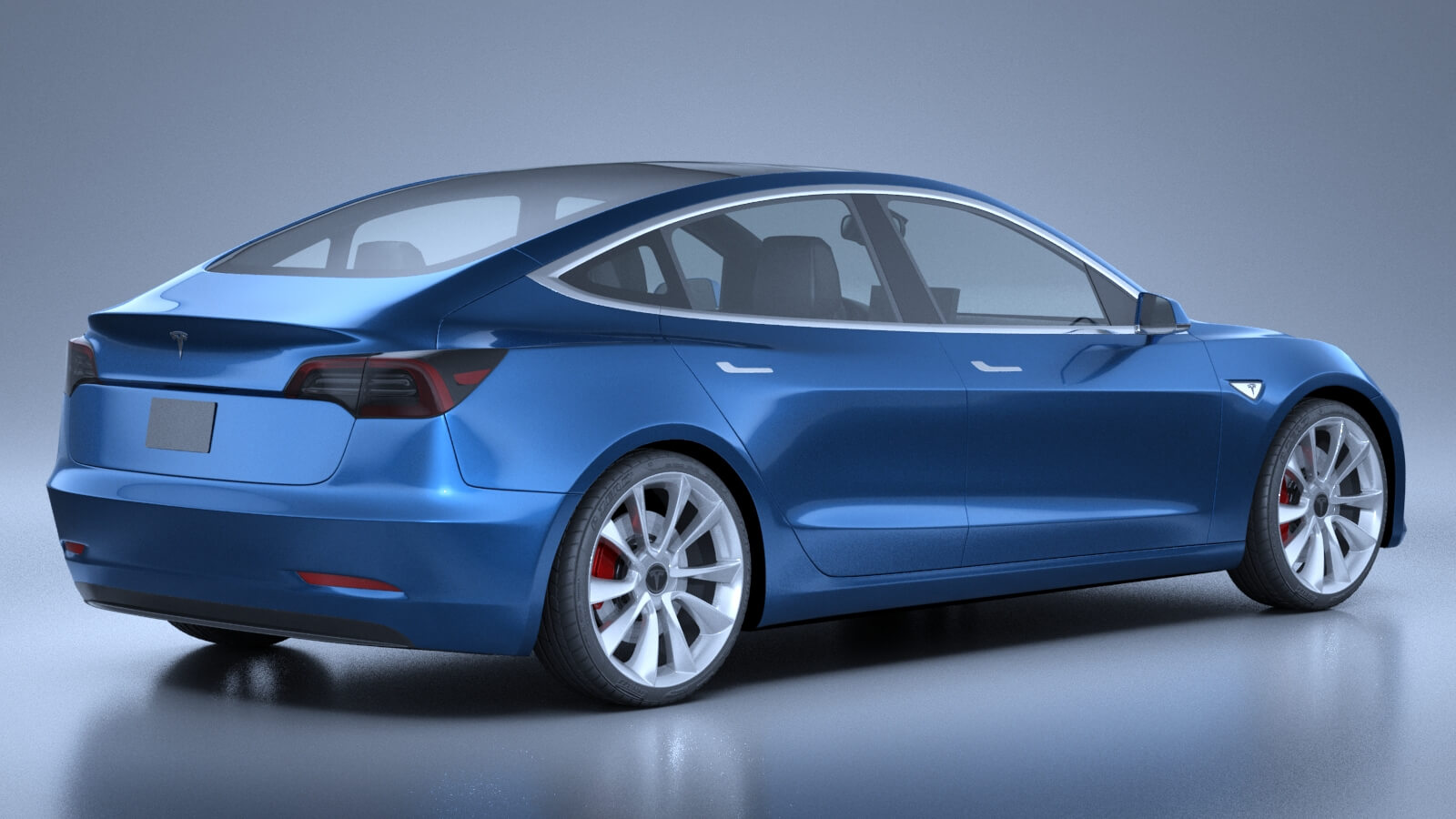 Tesla Model 3 2018 by sky3dstudios69