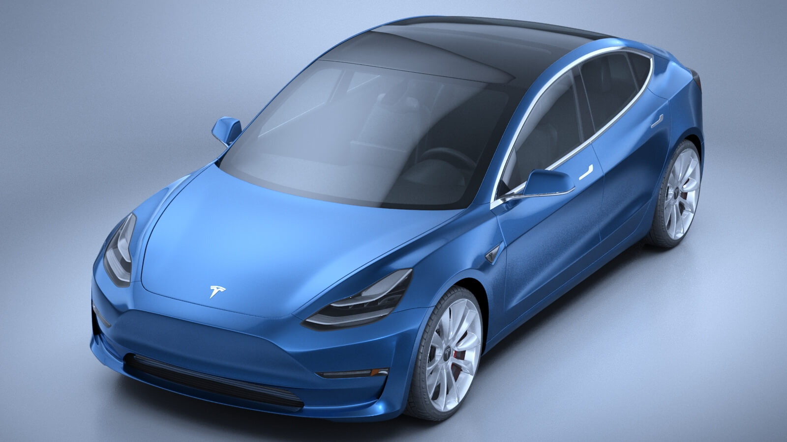 Tesla Model 3 2018 by sky3dstudios69