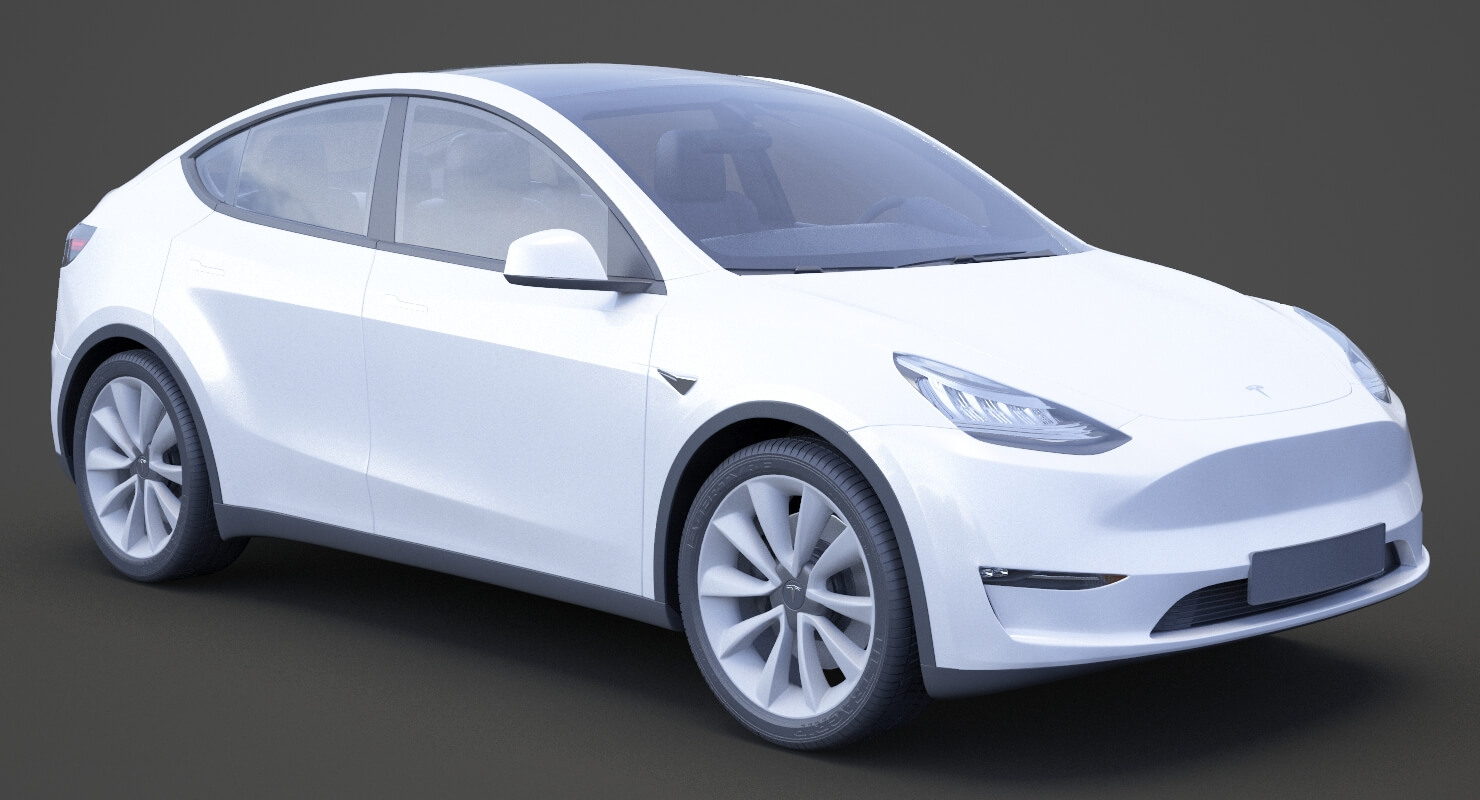 Tesla Model Y 2021 by sky3dstudios69