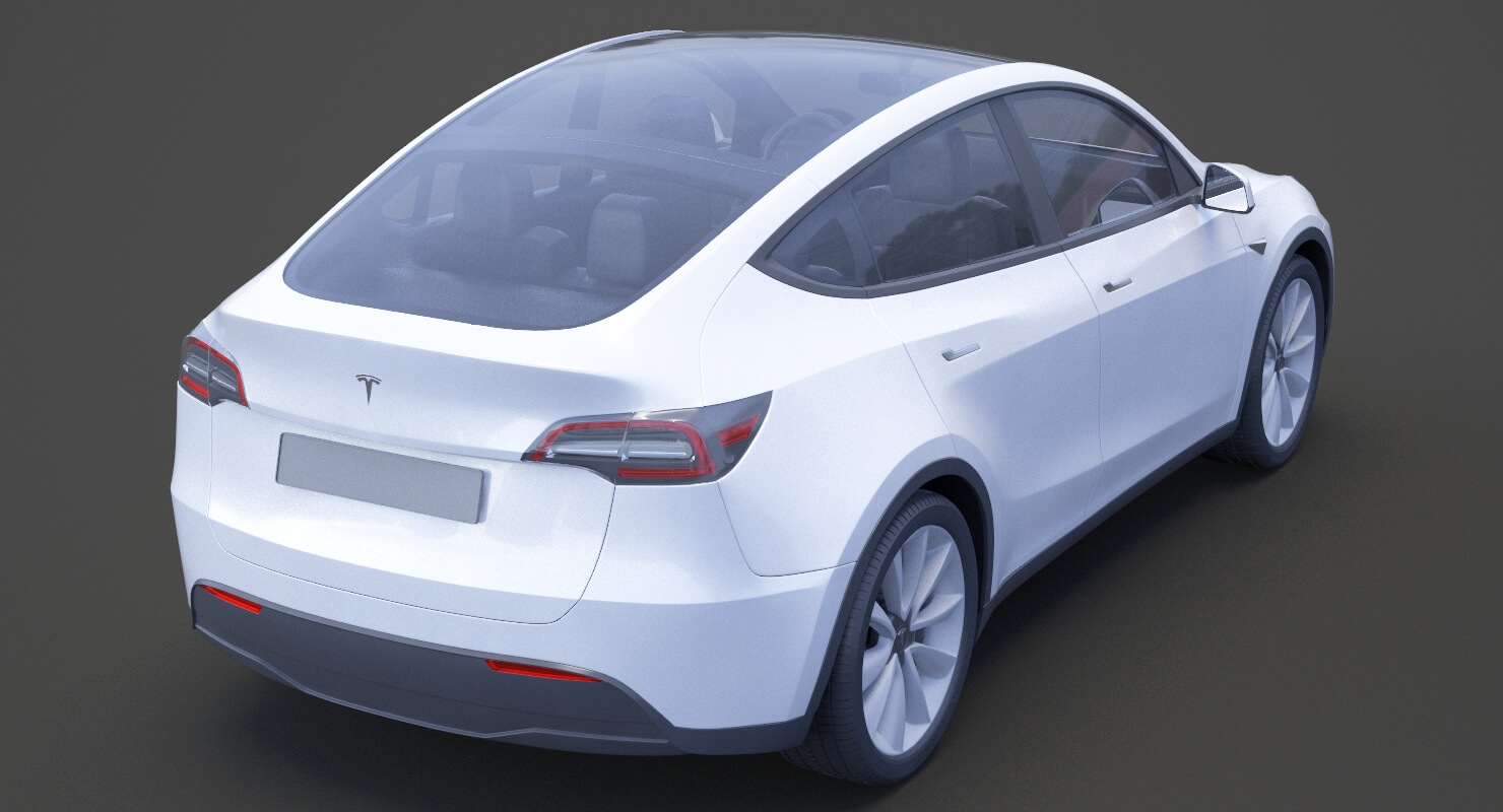Tesla Model Y 2021 by sky3dstudios69